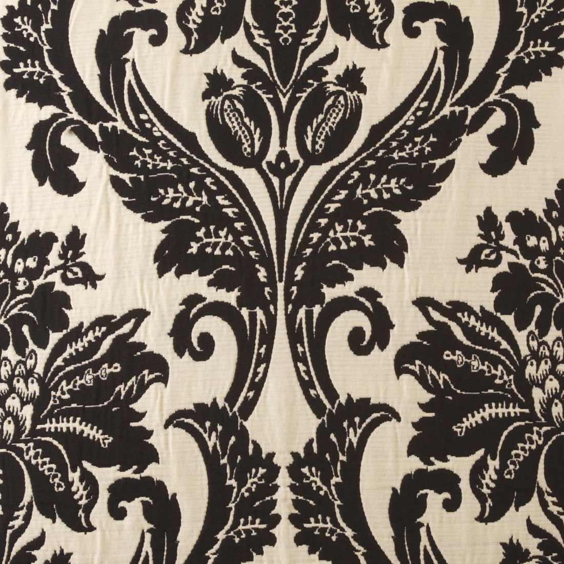 D.V. KAP HOME 2010-B-YARD Beatrice Fabric - Black Traditional Black ...