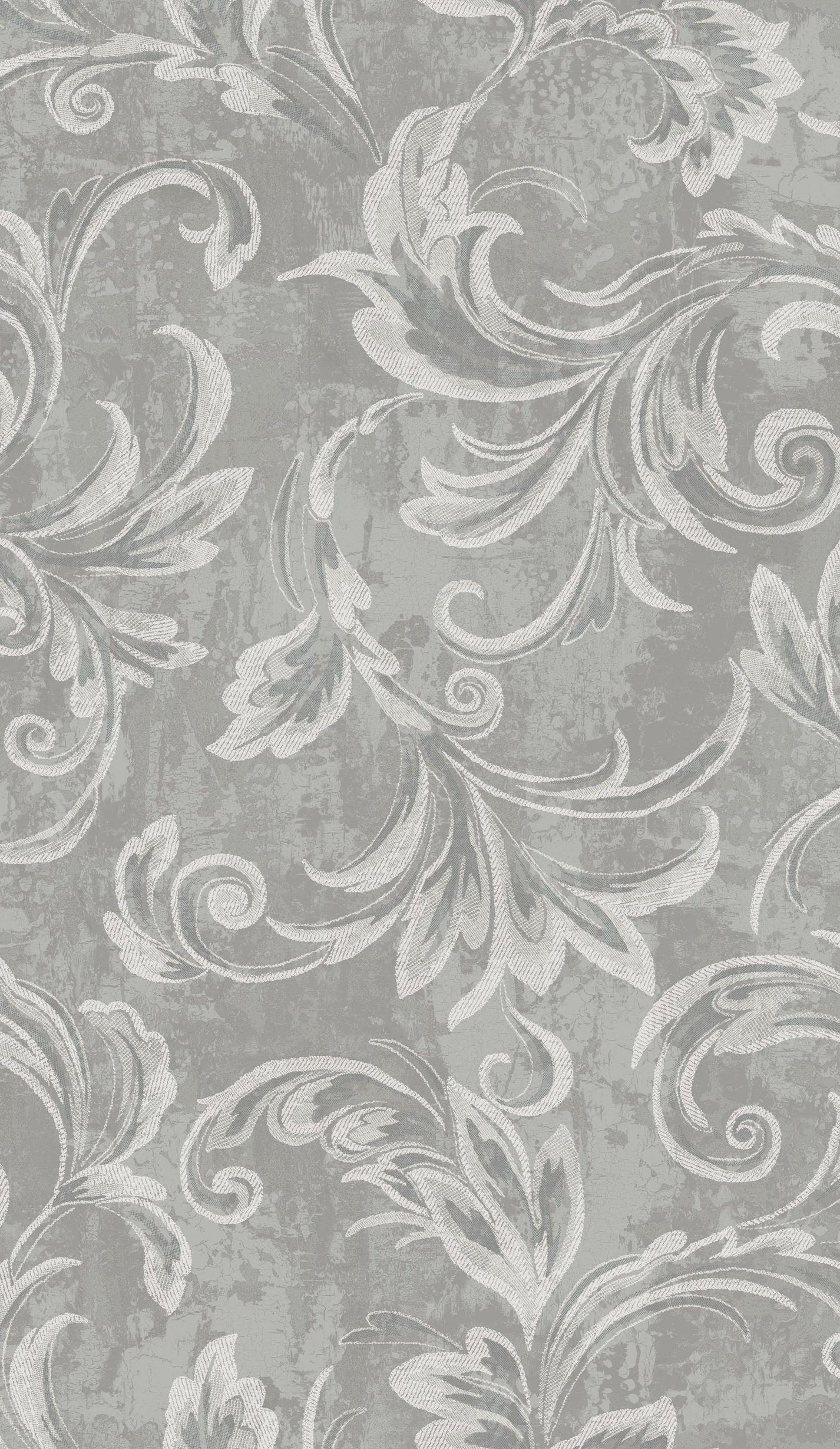 Etten Studios Scroll Scroll Transitional Silver, Gray, , Ivory - 20101 ...