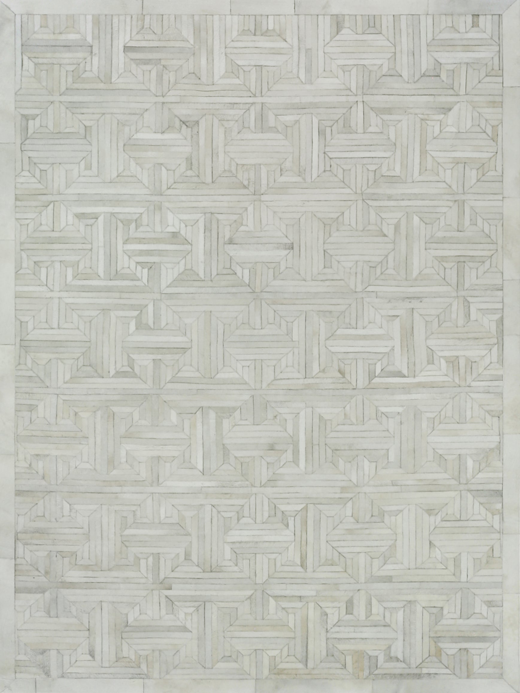 EXQUISITE RUGS Natural Hide Indoor Hand Stitched - 2178-5'X8 ...
