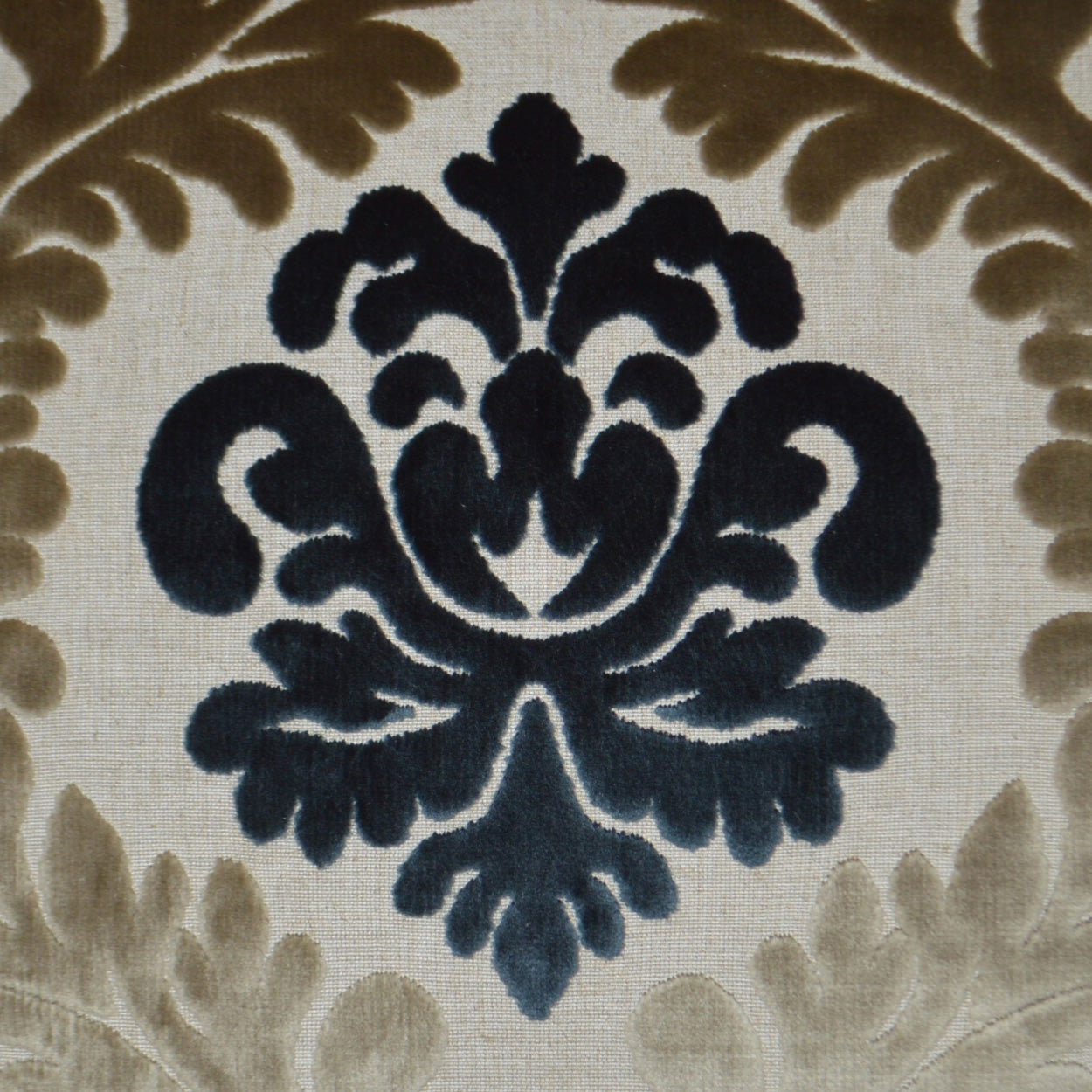 D.V. KAP HOME 2519-YARD Madeleine Fabric Traditional Navy - Madeleine ...