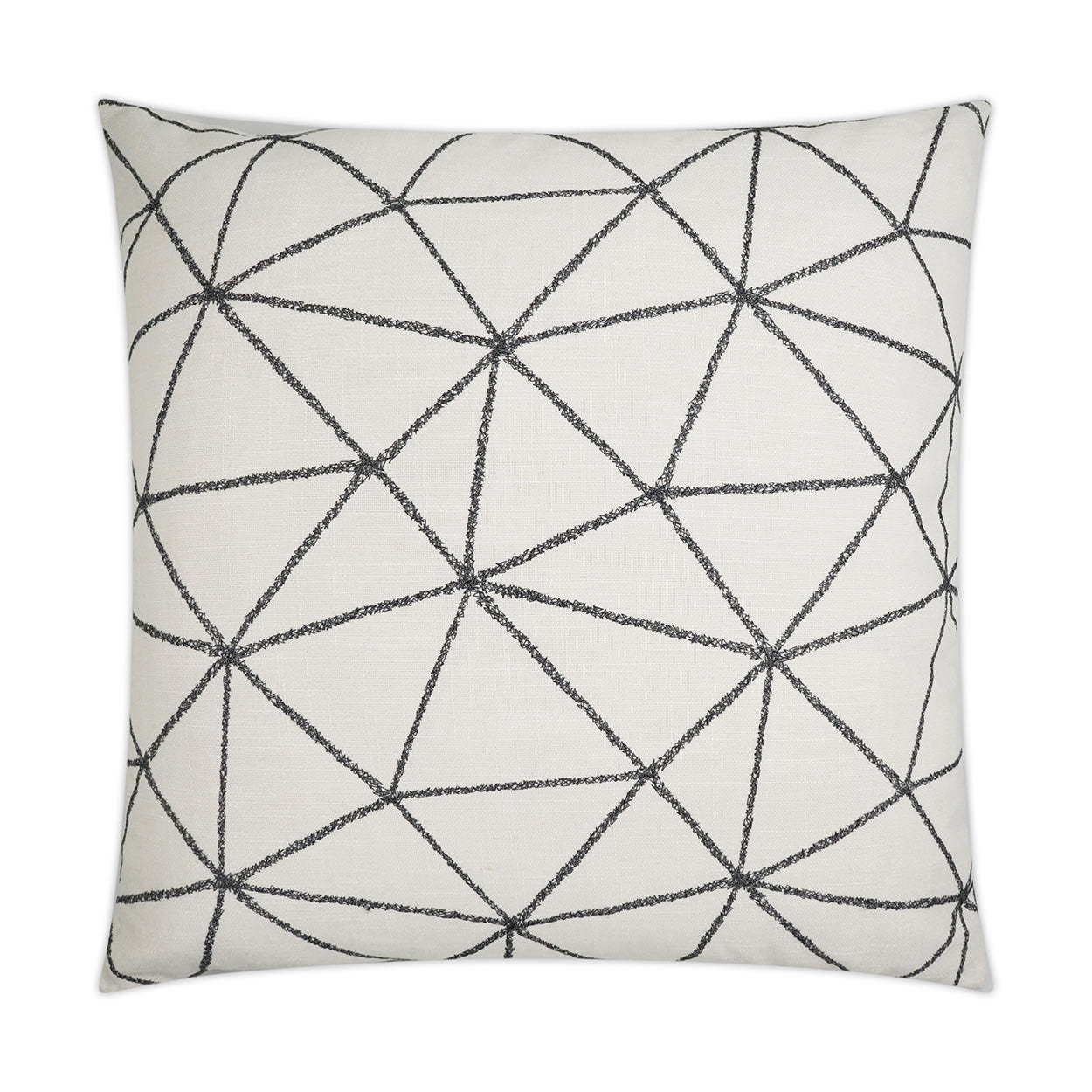 D.V. KAP HOME 24" x 24" Constellation Pillow Geometric, Embroidery - 3 ...