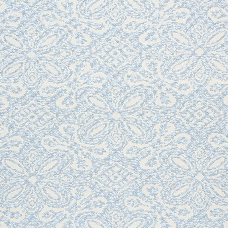 SCHUMACHER NEW TRADITIONAL HARDWICK PATTERN WOVENS PATTERN WOVENS SKY ...