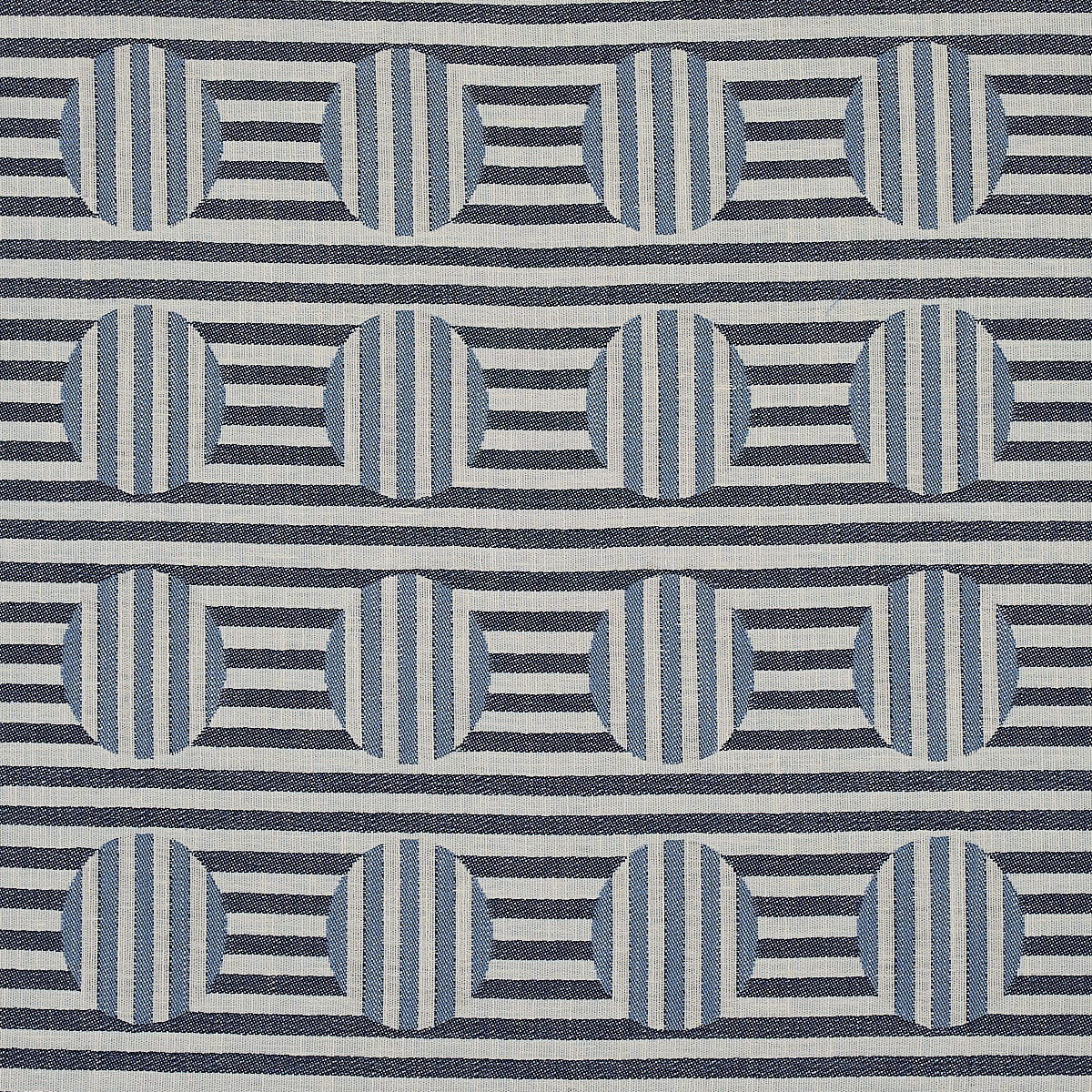 SCHUMACHER SMITH STREET SOTO PATTERN WOVENS PATTERN WOVENS DENIM - 808 ...