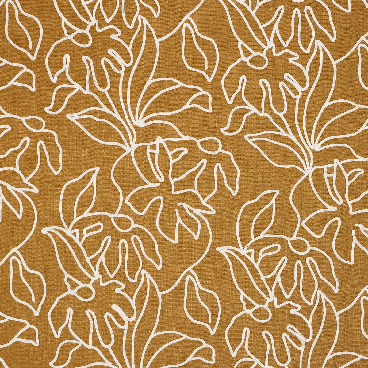 SCHUMACHER MESA LOLA EMBROIDERY WOVEN WOVEN SAFFRON - 84411 – Primoends ...