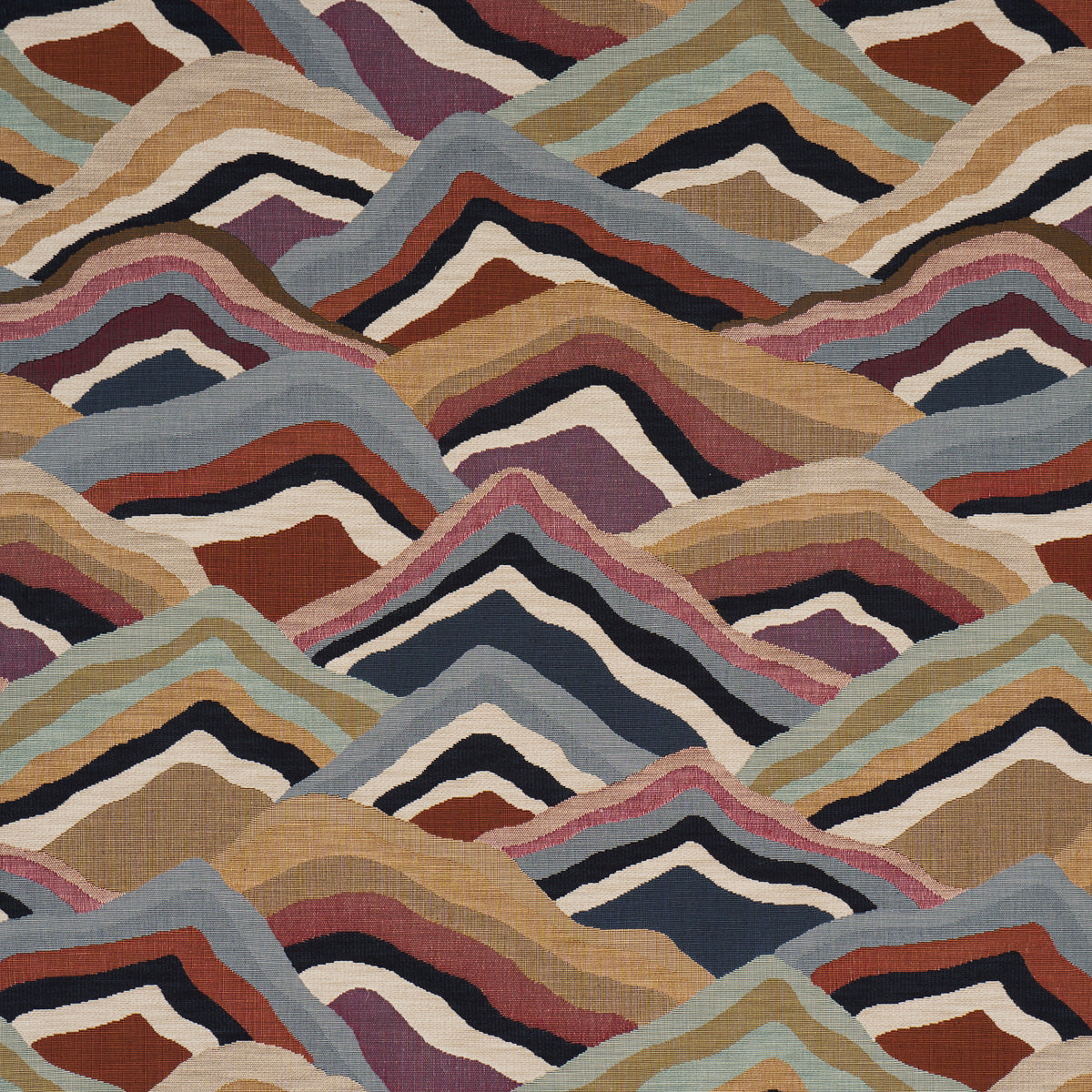 SCHUMACHER LUXE LODGE AVALA HILLS WOVEN WOVEN EARTHY MULTI - 85060 ...