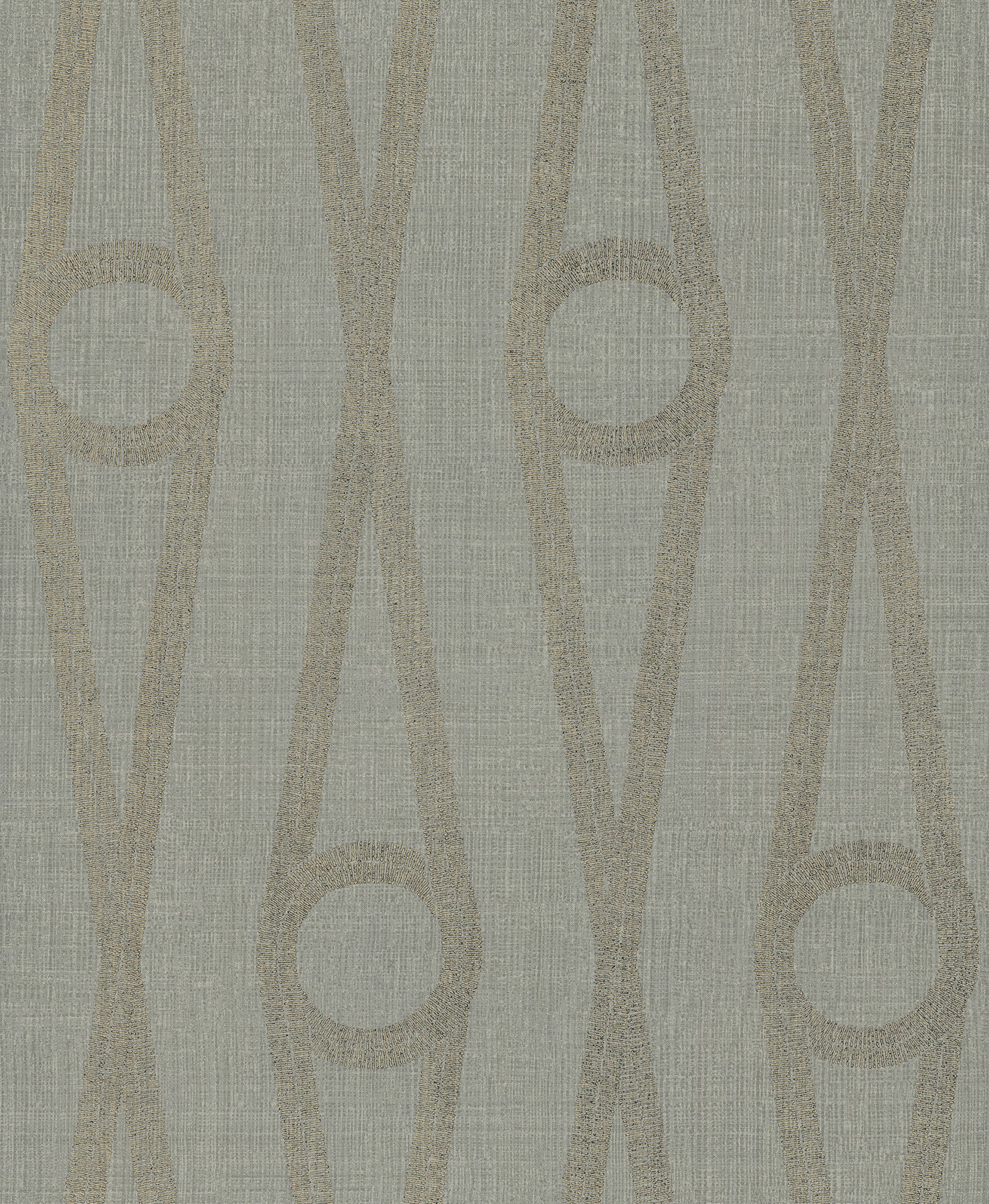 York Wallcoverings Artifacts Henlein Grey Wallpaper Glam Sculptured Fi ...