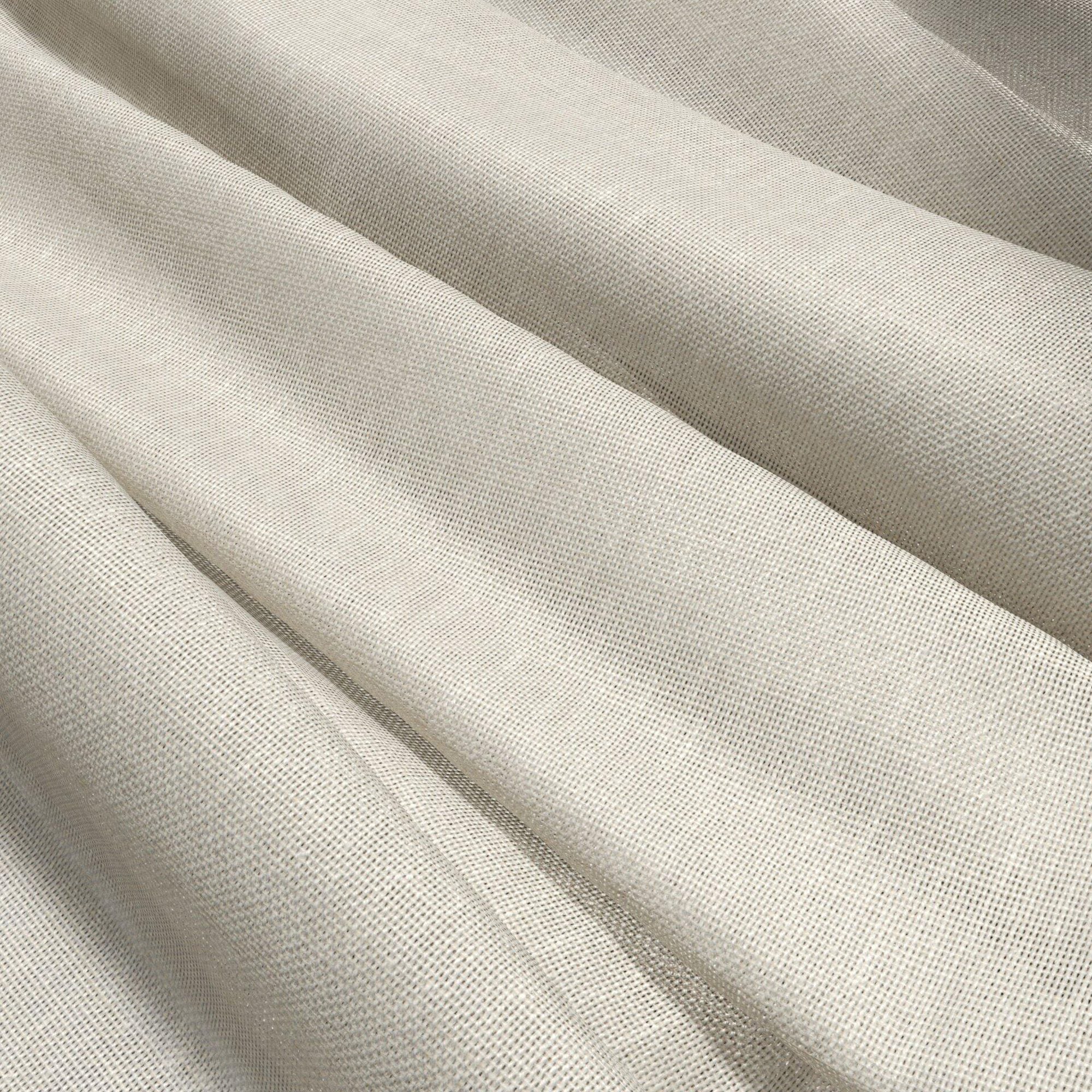 JF Fabrics APOLLO 32 Fabric Plain, Texture Beige Woven, Sheer, Wide Wi ...