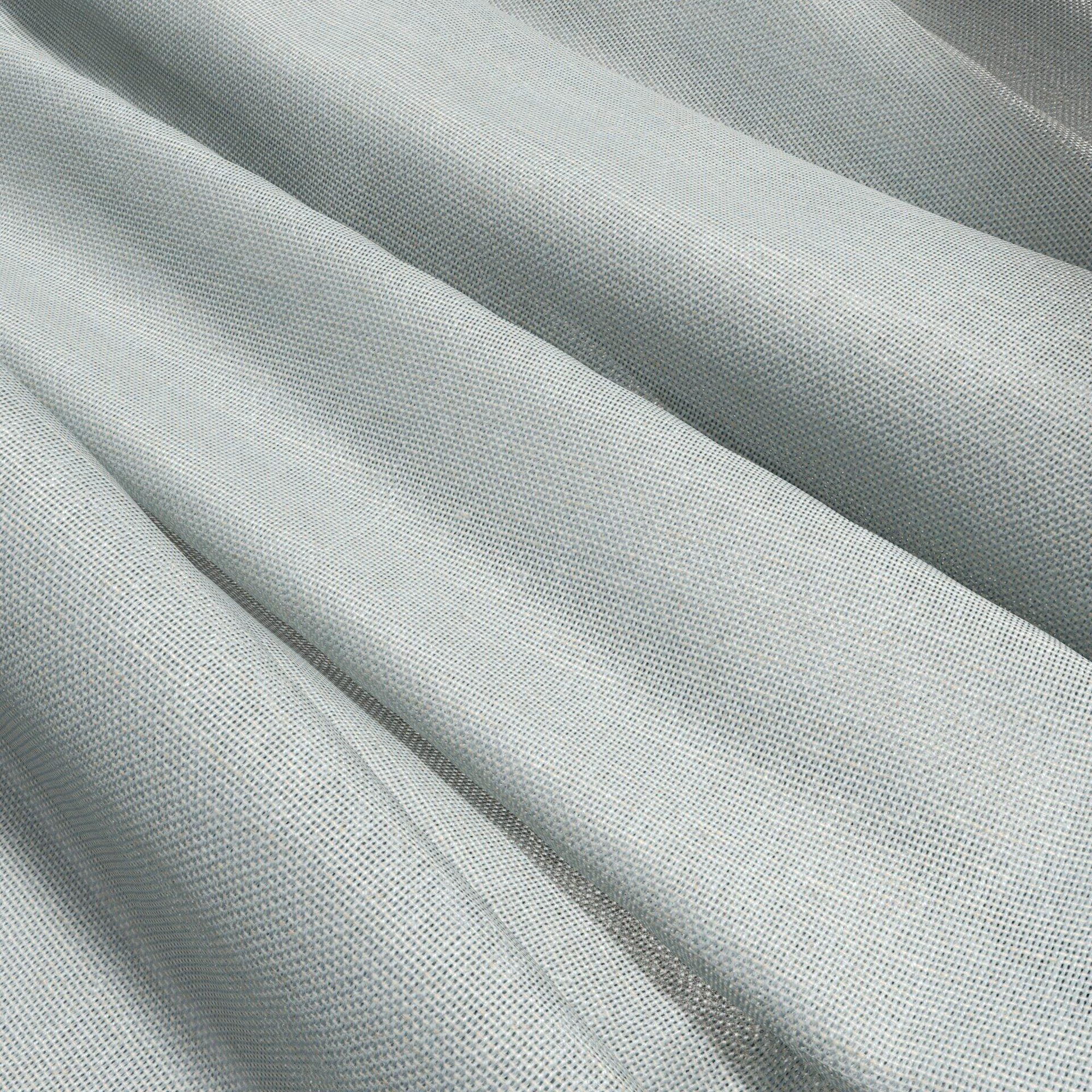 JF Fabrics APOLLO 60 Fabric Plain, Texture Aqua, Blue Woven, Sheer, Wi ...