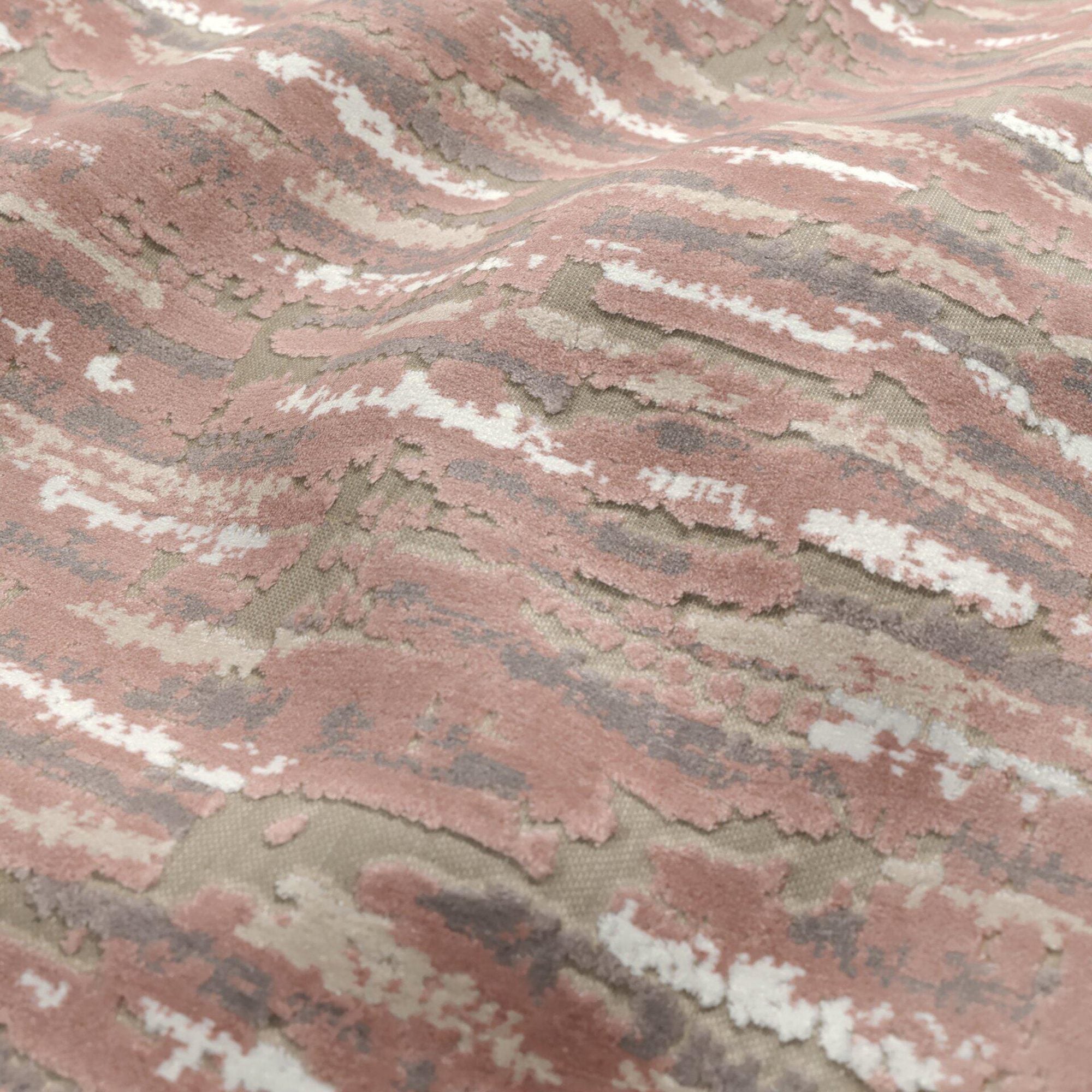 JF Fabrics CLUB 42 Fabric Texture, Abstract Soft Pink, White, Light Gr ...