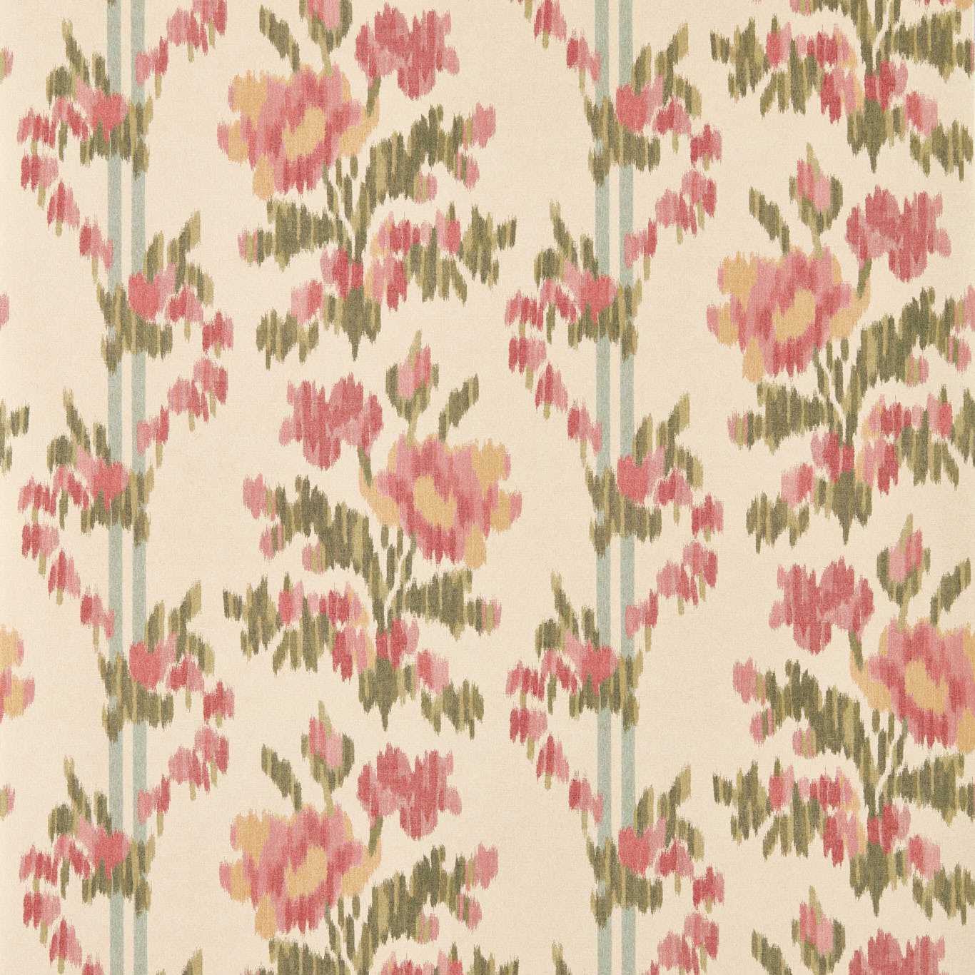 SANDERSON Apothecary Rose Wallpaper Contemporary, Floral Rose Chintz D ...