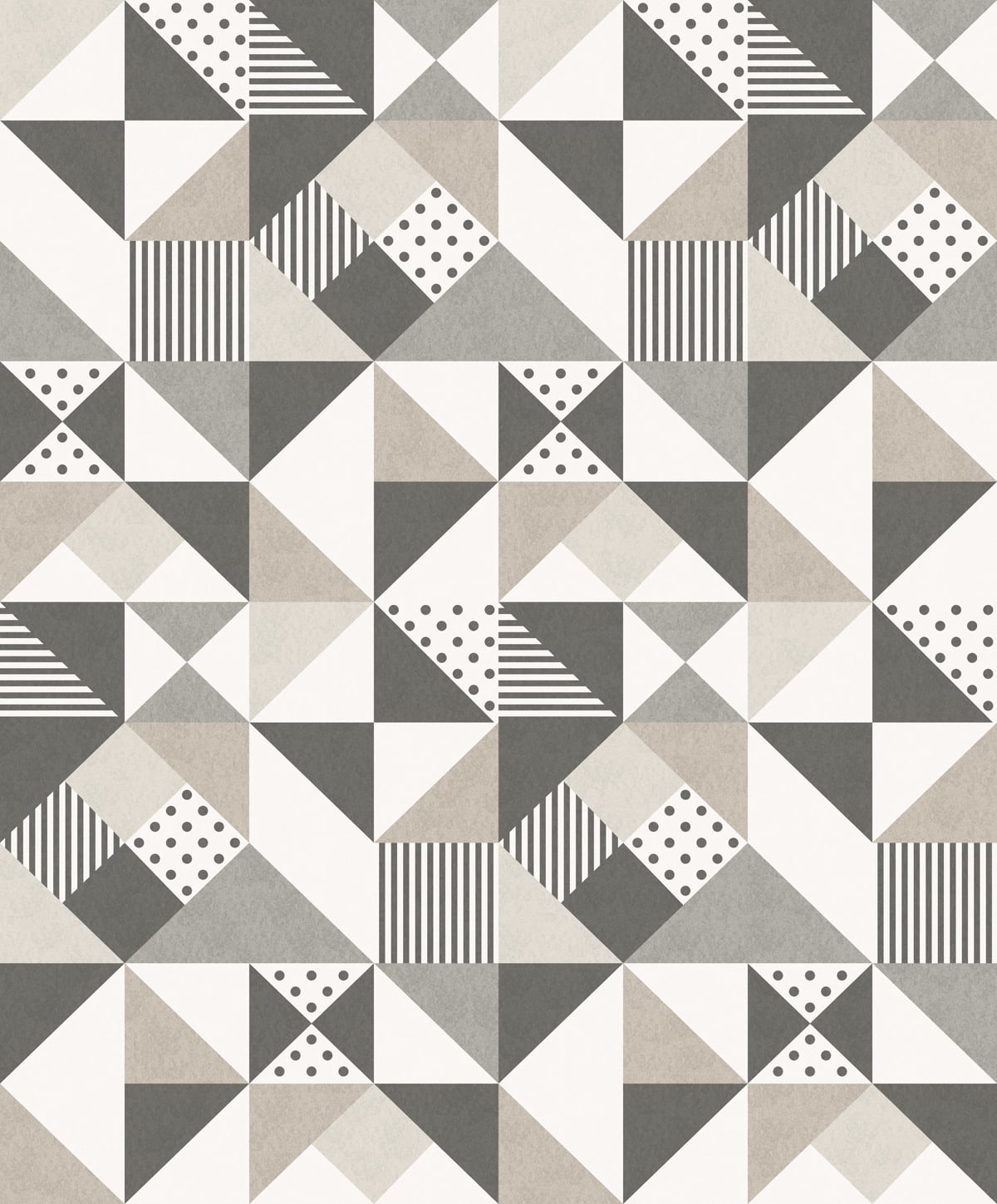 Seabrook Designs Mondrian Lozenge Geometric Geometric Art Deco Grey Ma ...