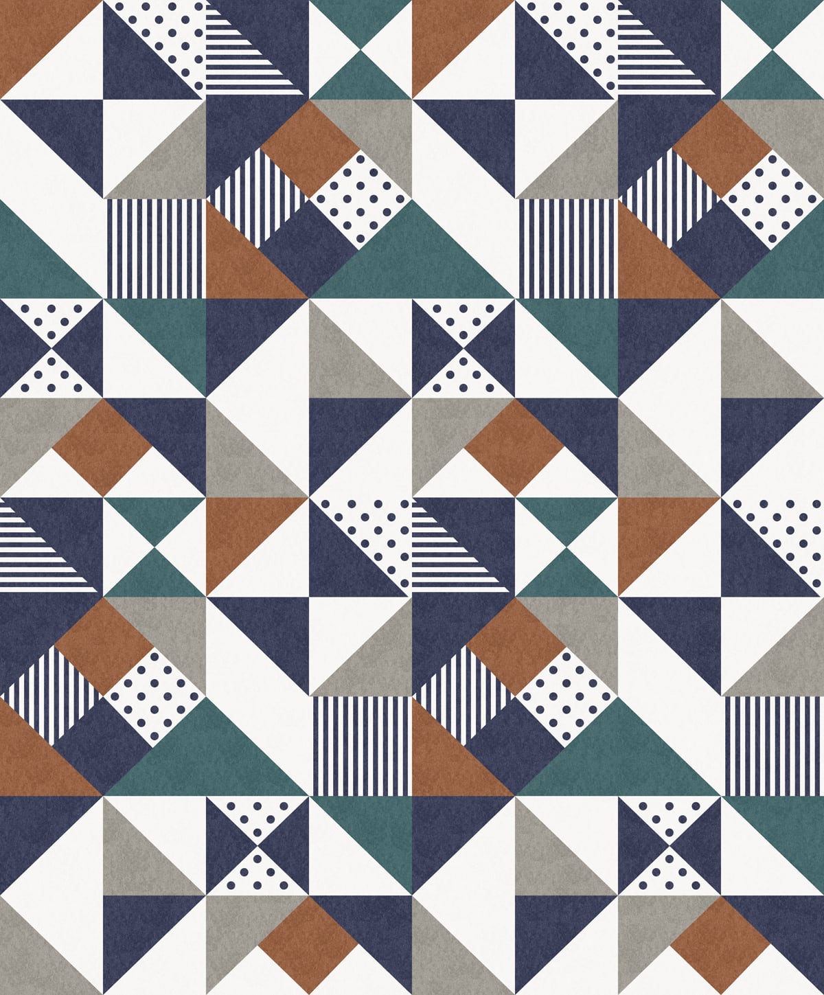 Seabrook Designs Mondrian Lozenge Geometric Geometric Art Deco Multico ...