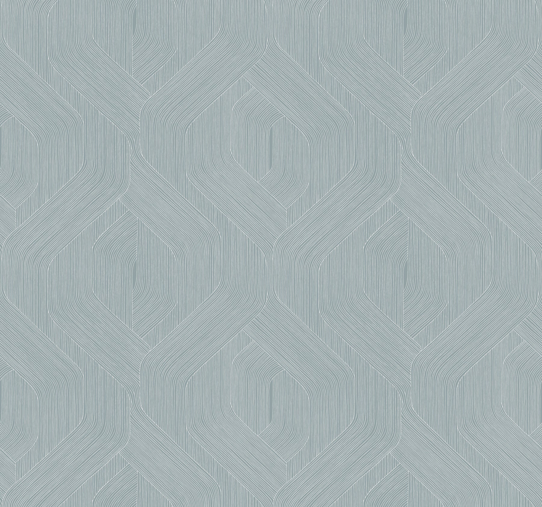 York Wallcoverings Natural Discovery Fine Line Blue Geometric Wallpape ...