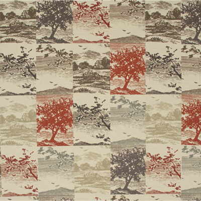 MULBERRY FABRIC - OPEN SPACES.RED/CHA.0 – Primoends Home Decor to Go