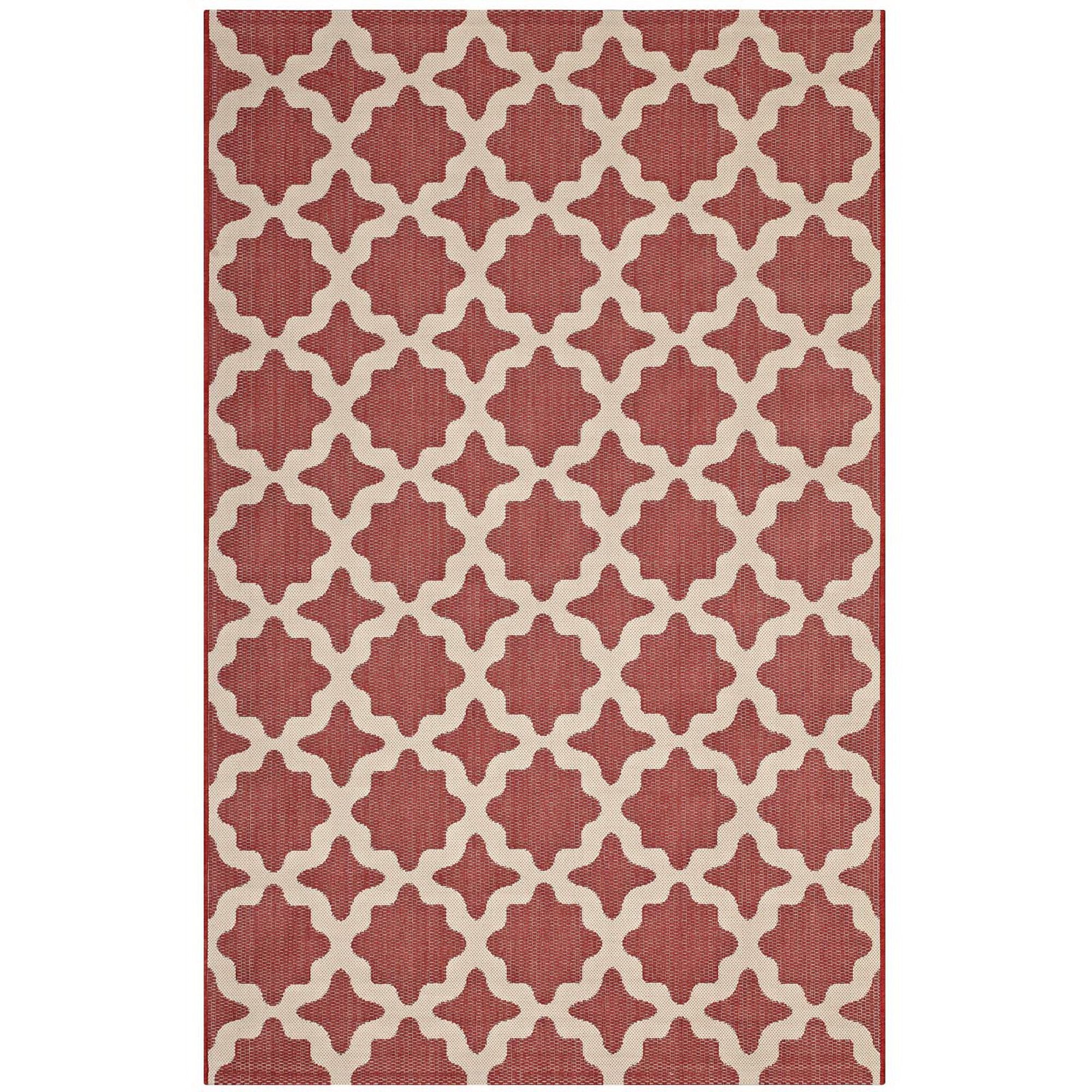 Modway Outlet Cerelia Moroccan Trellis Indoor and Outdoor 8x10 Area Ru ...