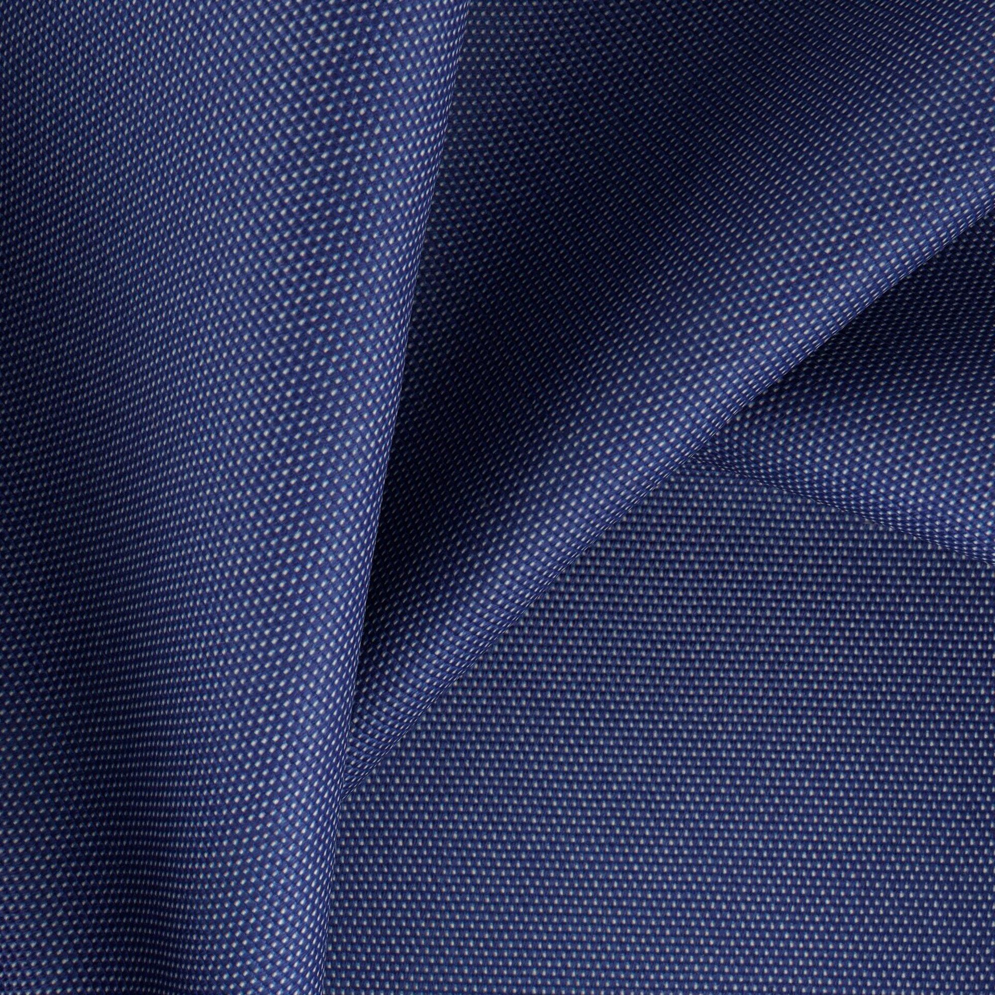 JF Fabrics FibreGuard Outdoor SANDY 68 Fabric Plain Blue Jacquard, Out ...