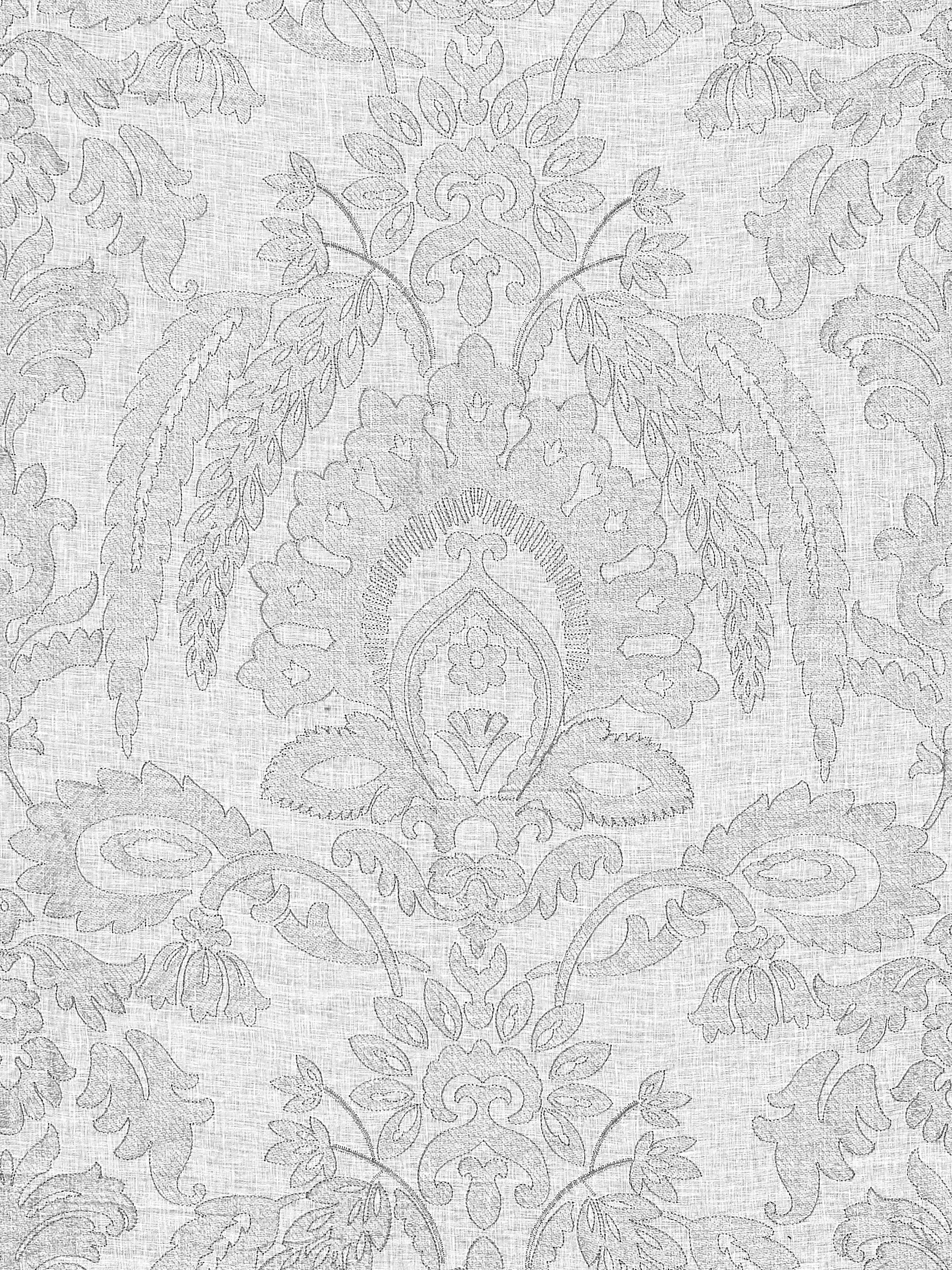 SCALAMANDRE LIA DAMASK SHEER FABRIC HAZE - SC 000227053 – Primoends ...