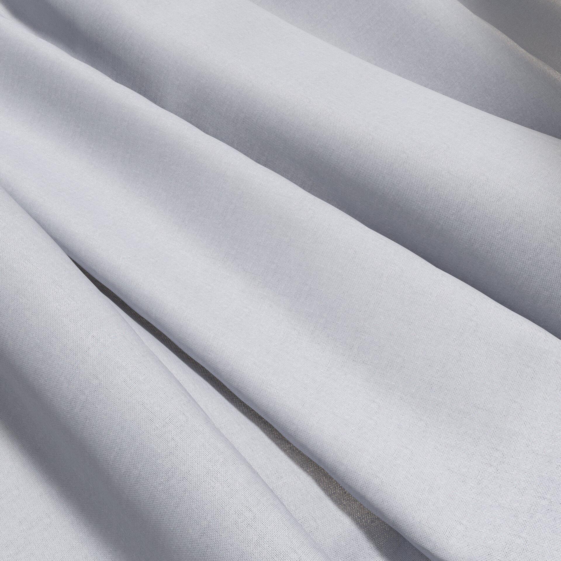 JF Fabrics WESTERLY 53 Fabric Plain Purple, Grey Sheer, Wide Width - 9 ...