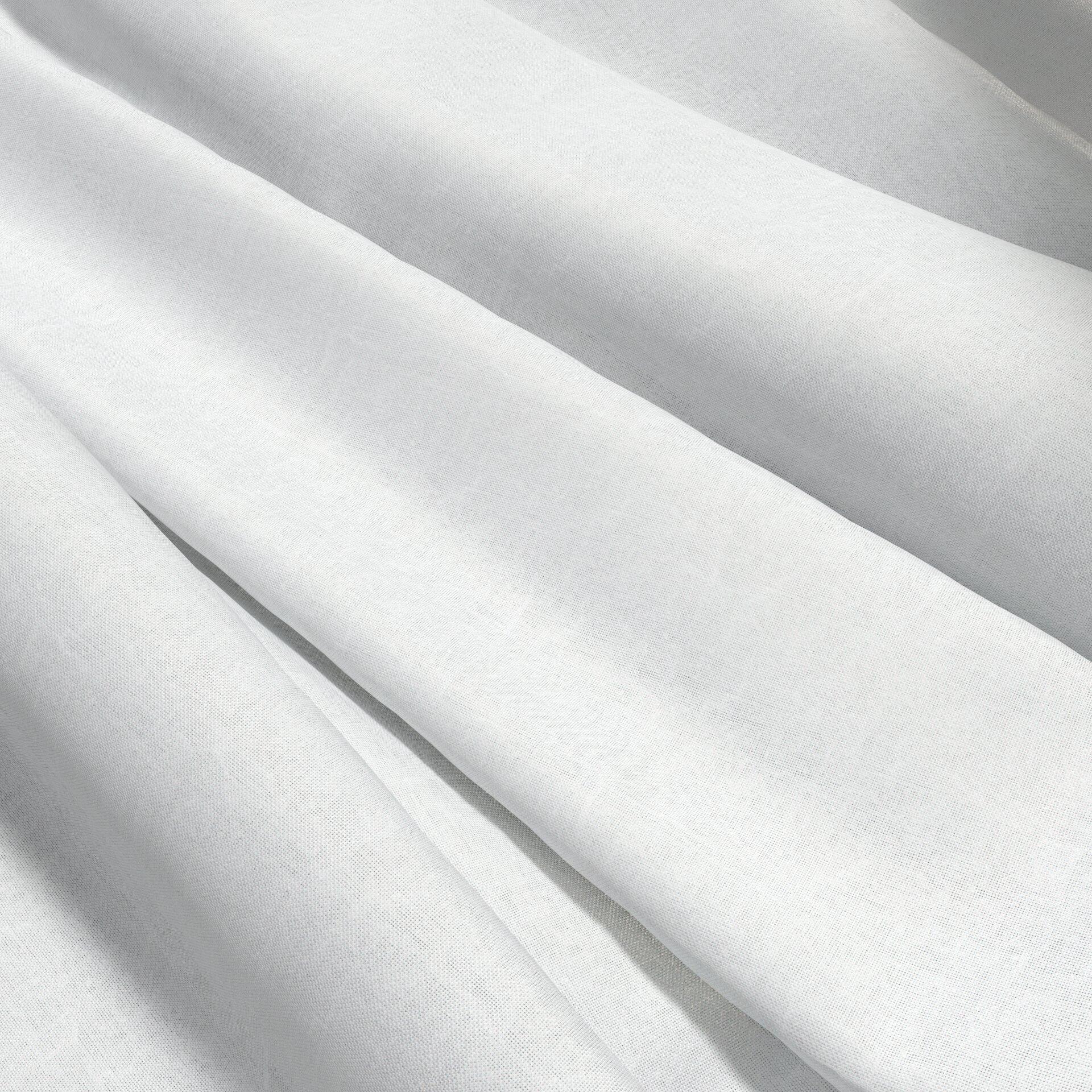 JF Fabrics WESTERLY 93 Fabric Plain Grey Sheer, Wide Width - 9042693 J ...