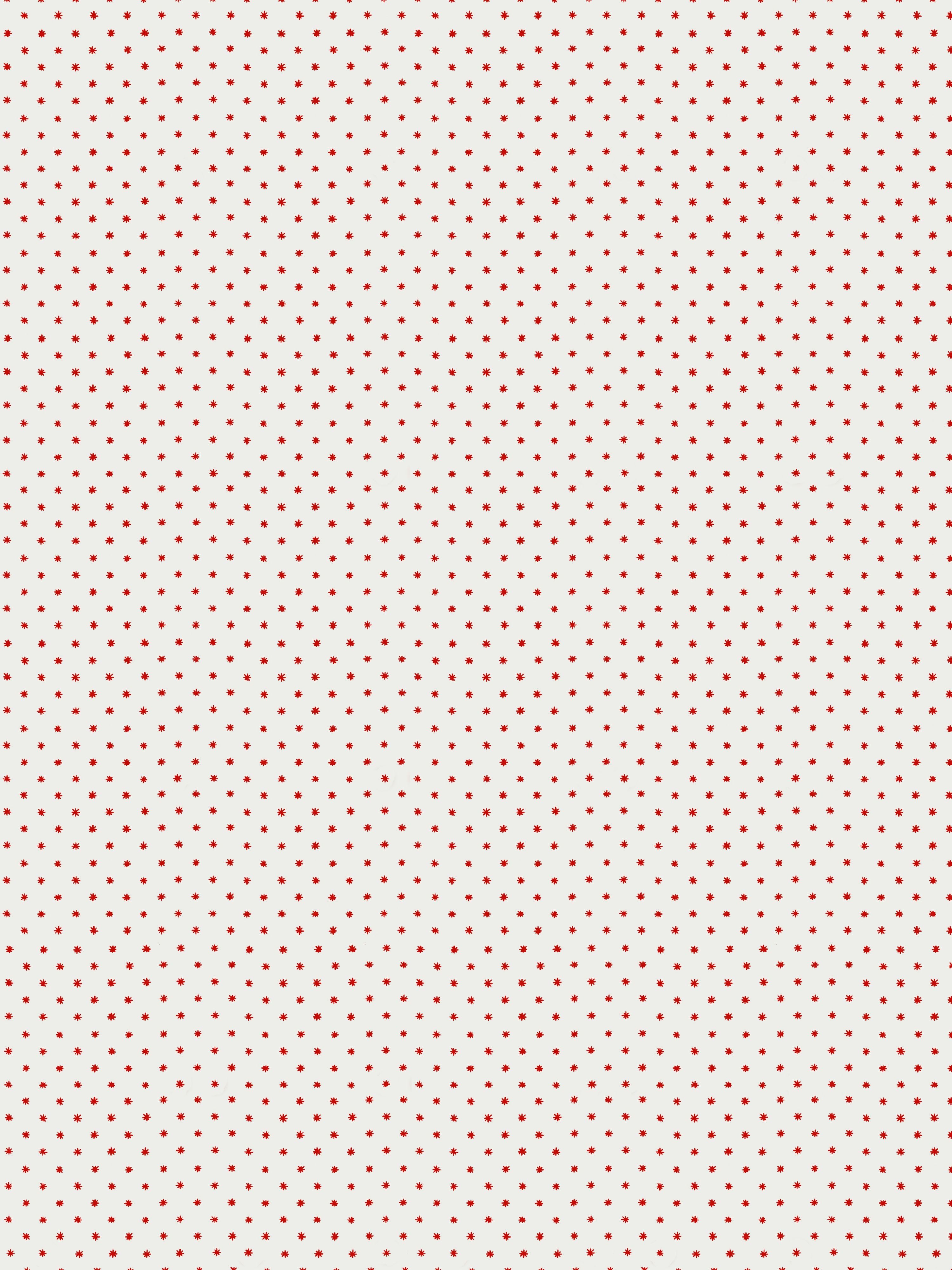 SCALAMANDRE LEE DOTS , CIRCLES GEOMETRIC SMALL SCALE RED ON WHITE - WH ...