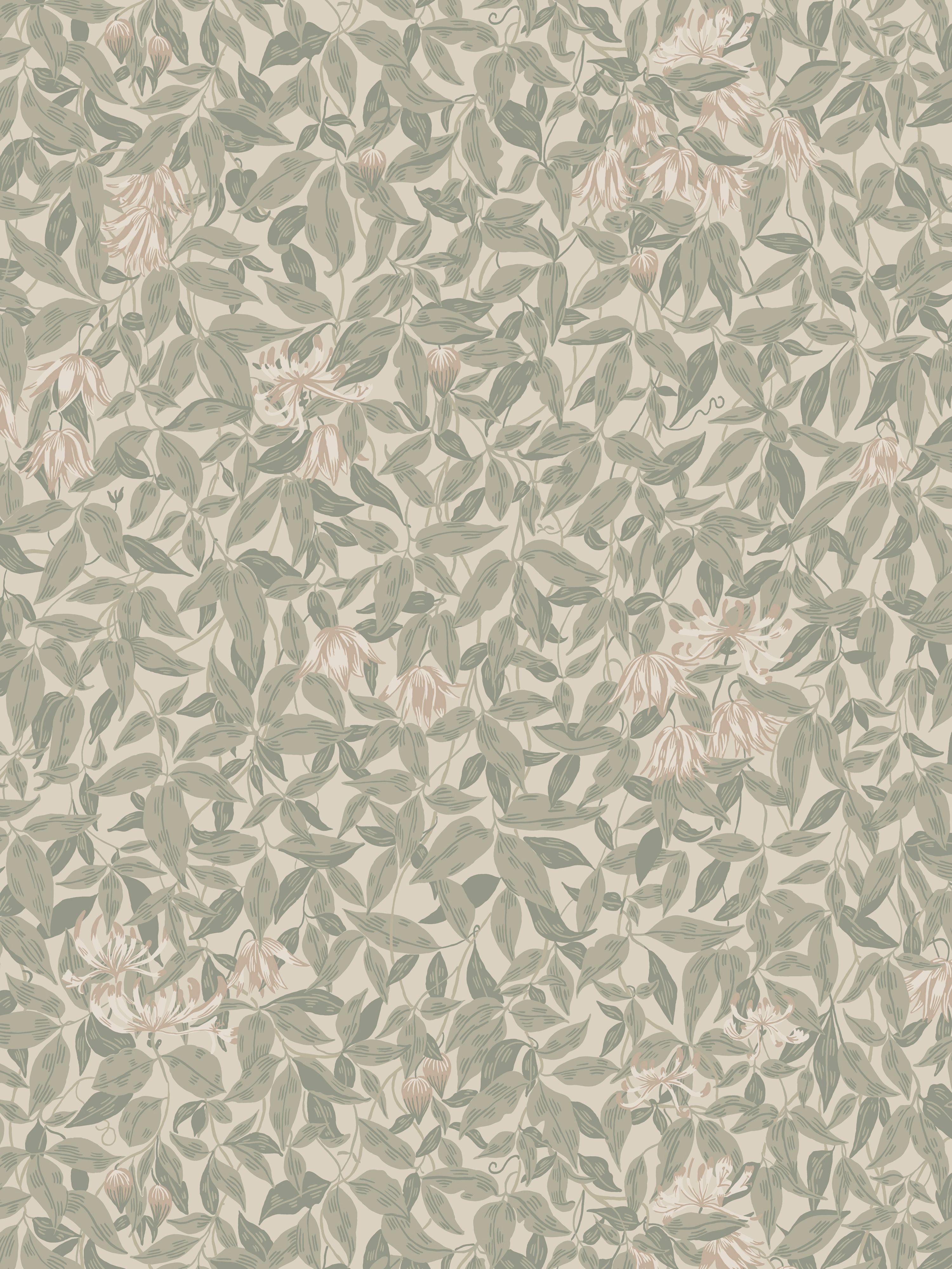 SCALAMANDRE WALLPAPER BOTANICAL , FOLIAGE PRINTED WALLCOVERINGS GARDEN ...