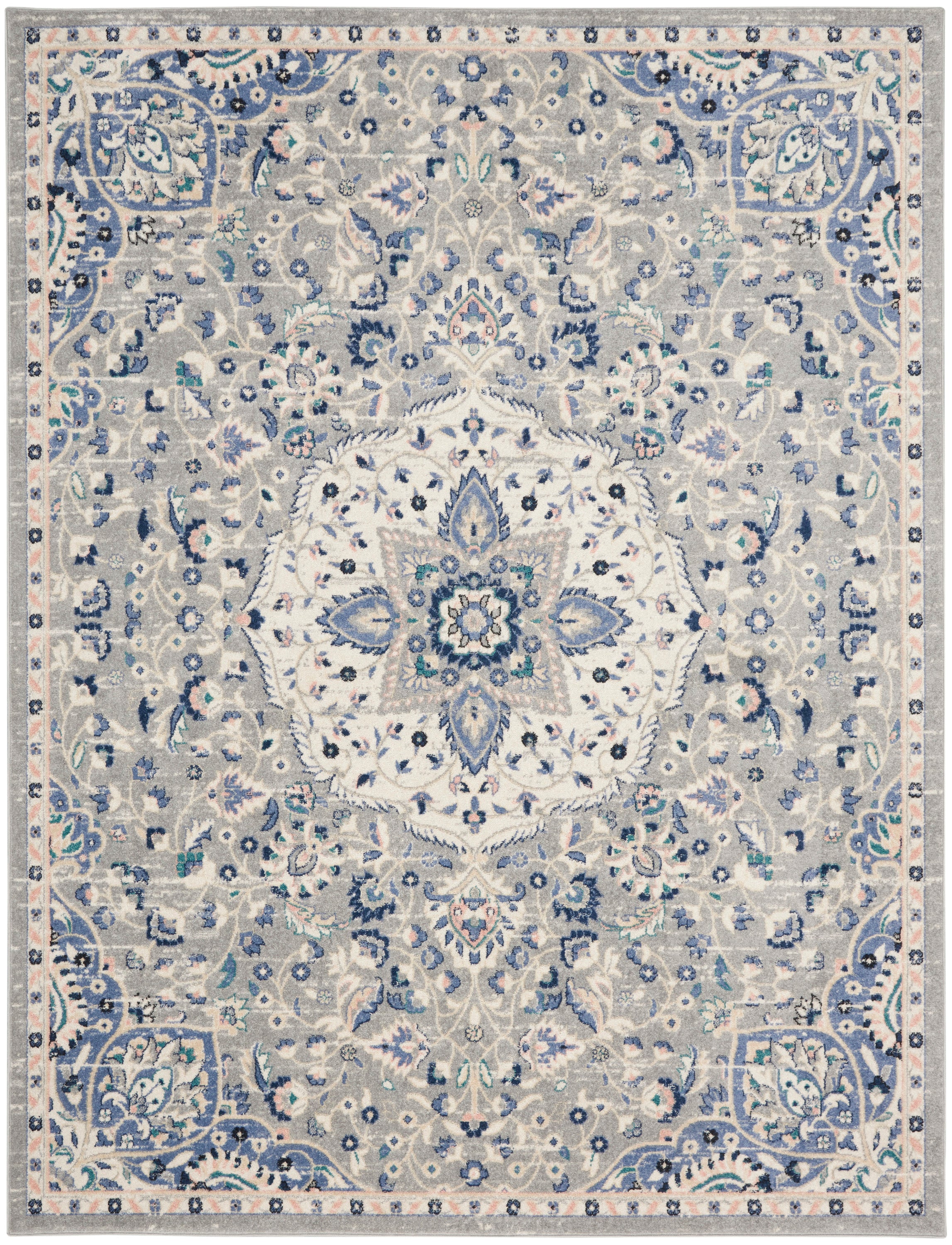 Nourison Rugs Nourison Home Transitional 8' X 10' - 099446018892 ...